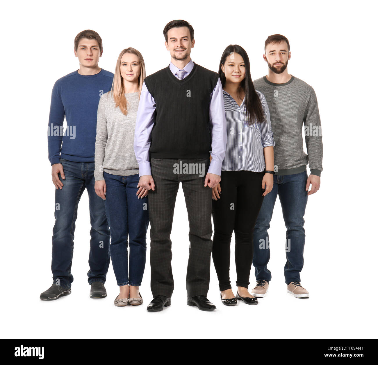 Group young people seminar Cut Out Stock Images & Pictures - Alamy
