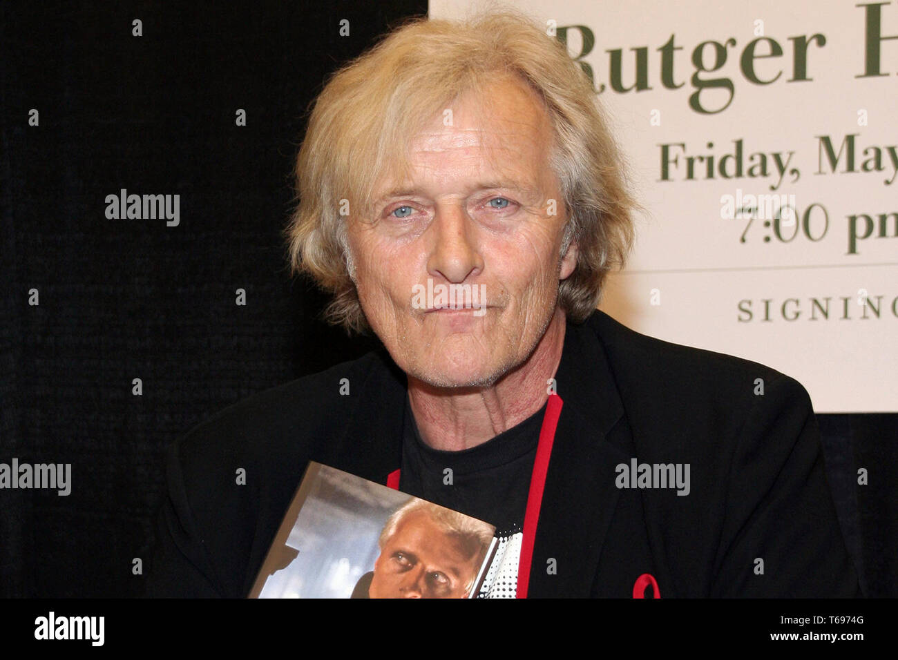 New York, USA. 04 May, 2007. Rutger Hauer at the Book signing for ÒAll ...