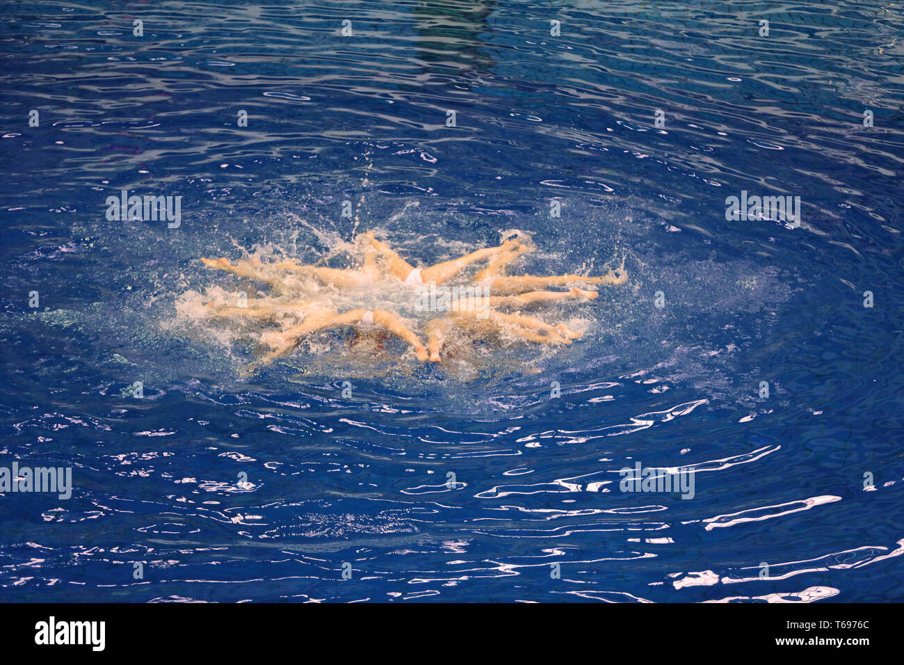 Synchronized people hi-res stock photography and images - Alamy