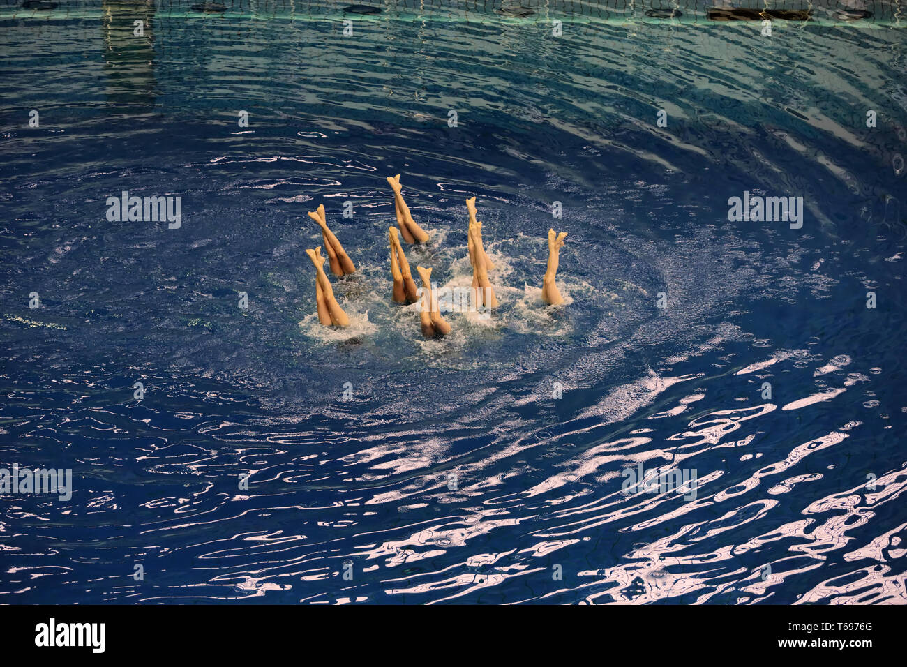 Synchronized swim hi-res stock photography and images - Alamy
