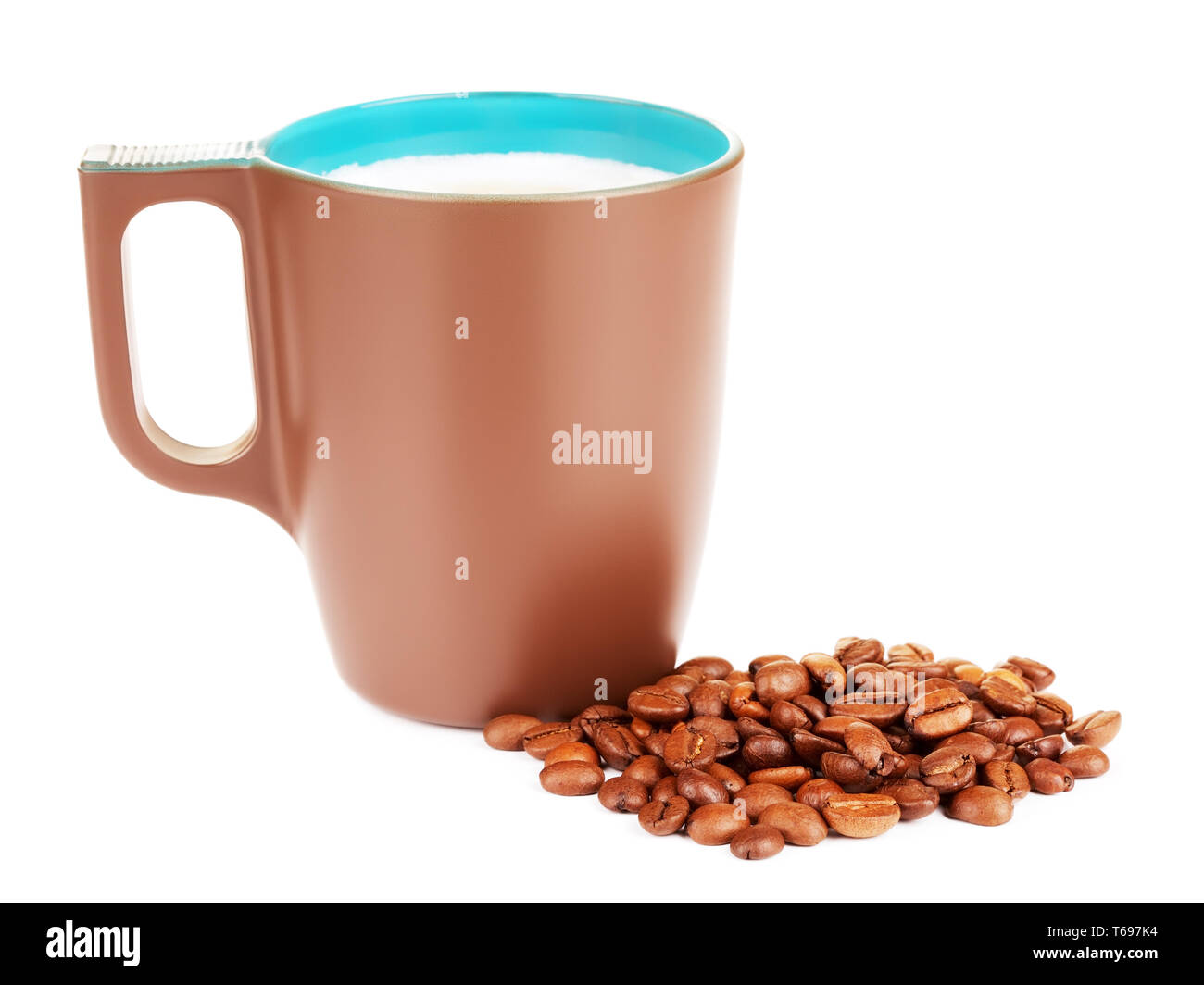 Brown Coffee Mug Stock Photo - Alamy