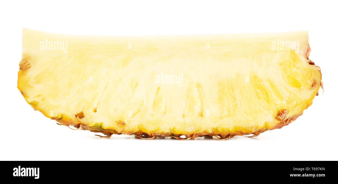 Yellow Pineapple Slice Stock Photo - Alamy
