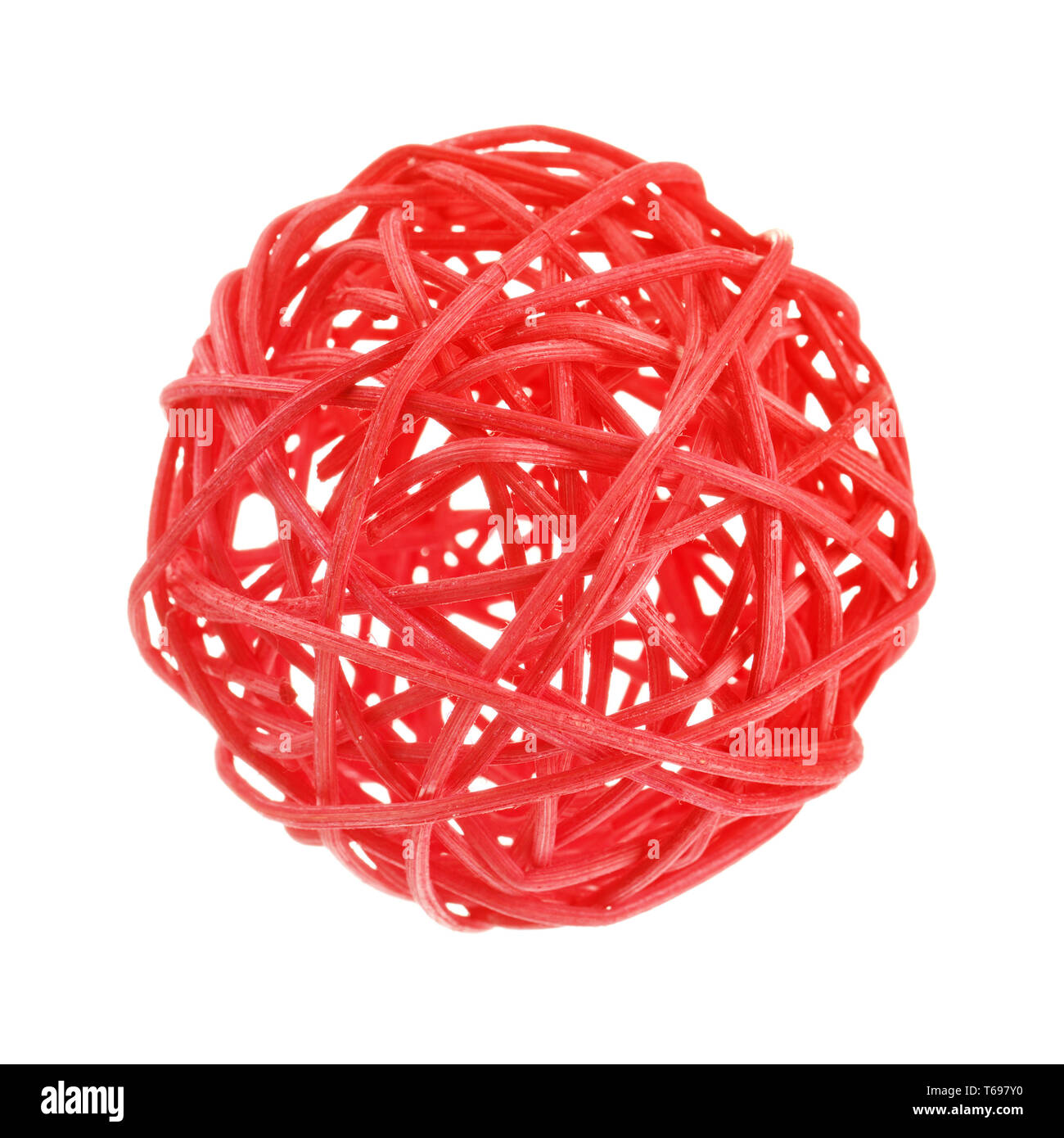 Decorative Wooden Ball Stock Photo - Alamy