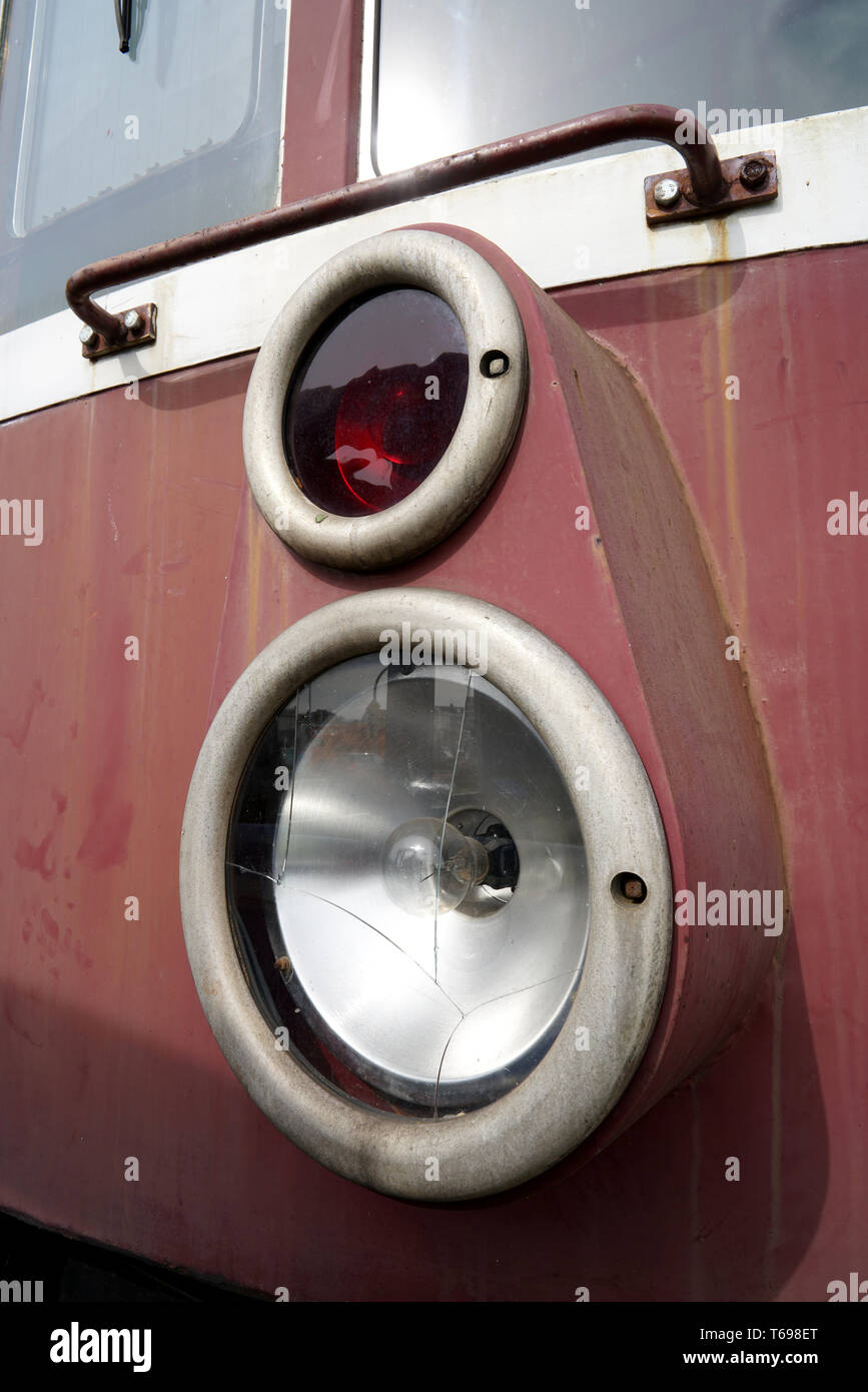 Train headlights hi-res stock photography and images - Alamy