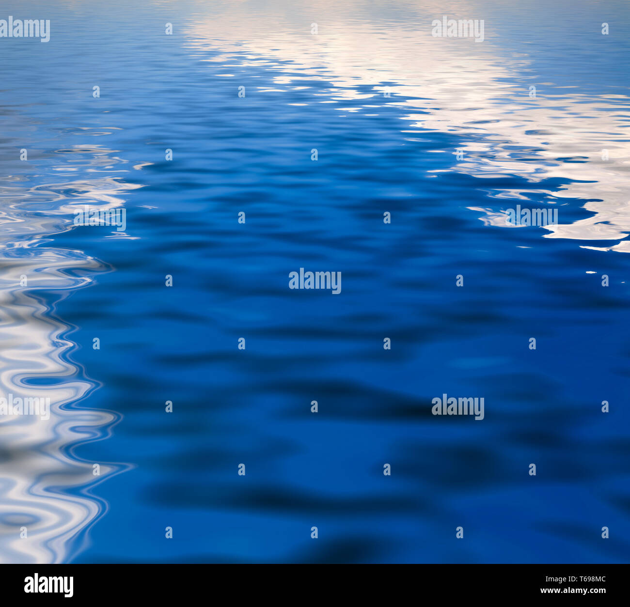 Surface Rippled of water with with reflection Stock Photo - Alamy