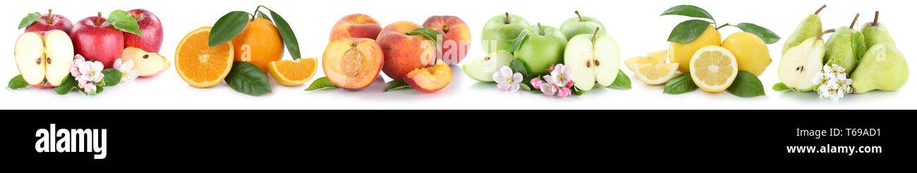 Different Fruits Background Photo Stock Photo - Alamy