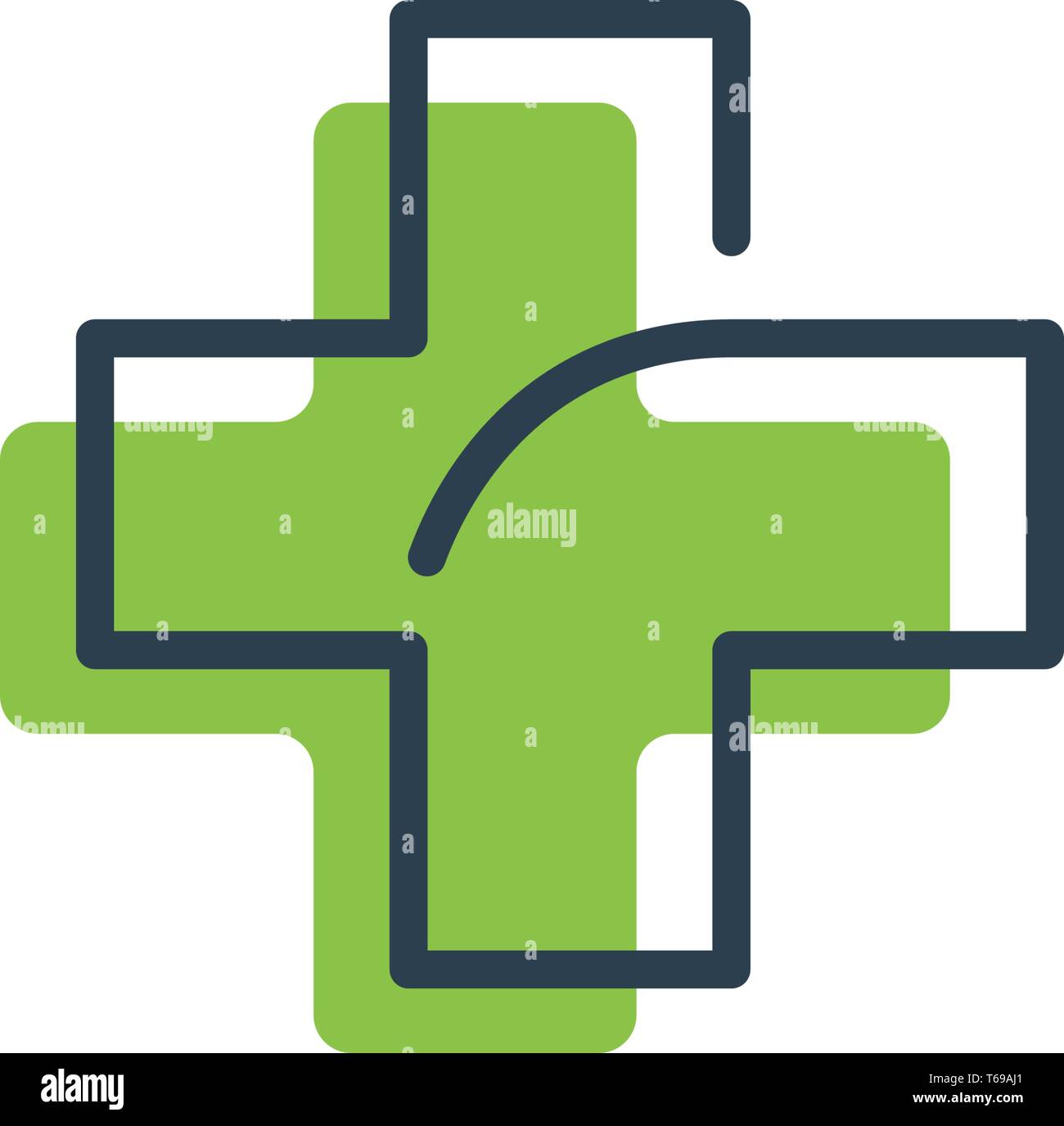 Medical Cross and Health Pharmacy Logo Vector Stock Vector Image & Art ...