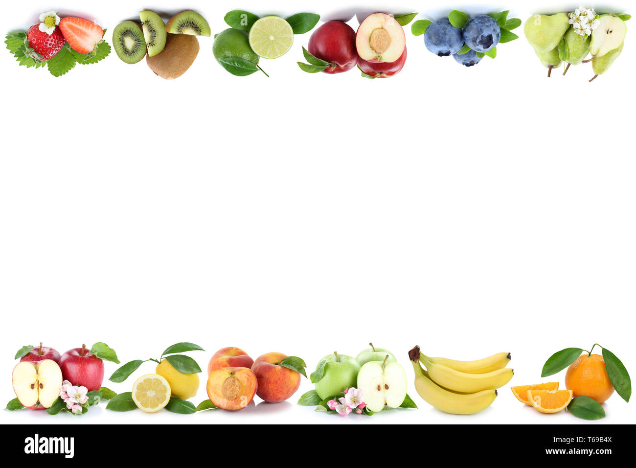 Different Fruits Background Photo Stock Photo - Alamy