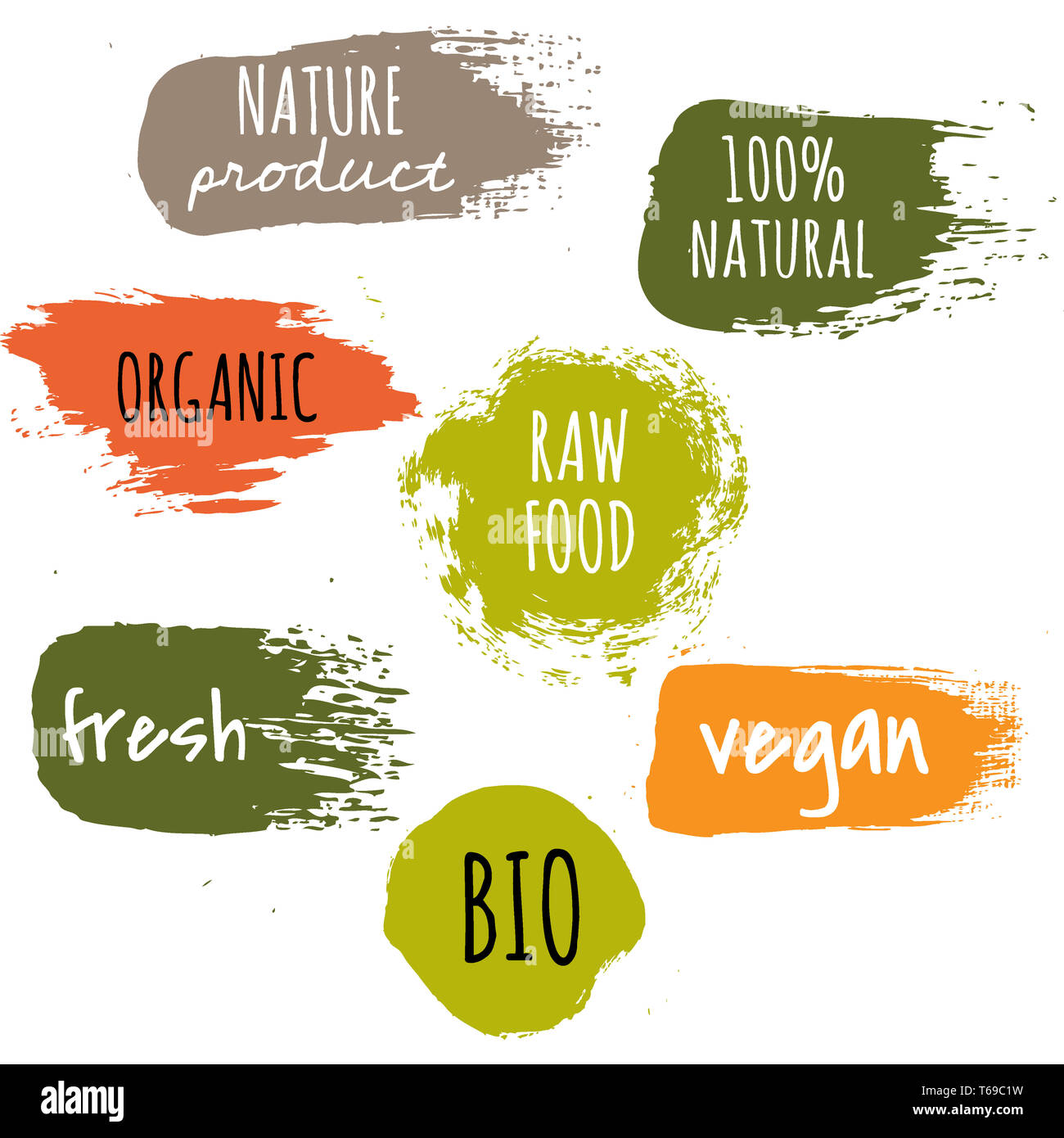 Label Big Set Stock Photo - Alamy