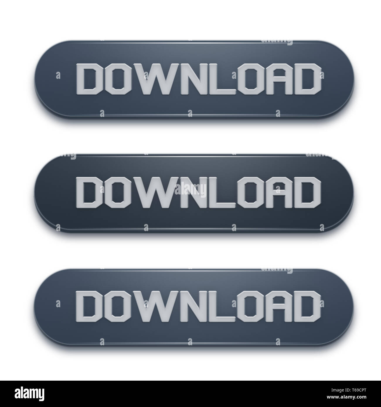 Three buttons hi-res stock photography and images - Alamy