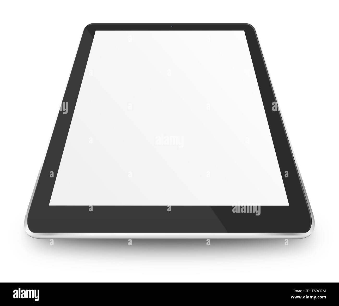 White touchpad blank touchscreen Cut Out Stock Images & Pictures - Alamy