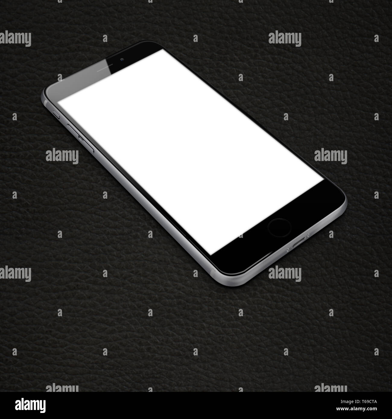 Realistic mobile phone Stock Photo - Alamy