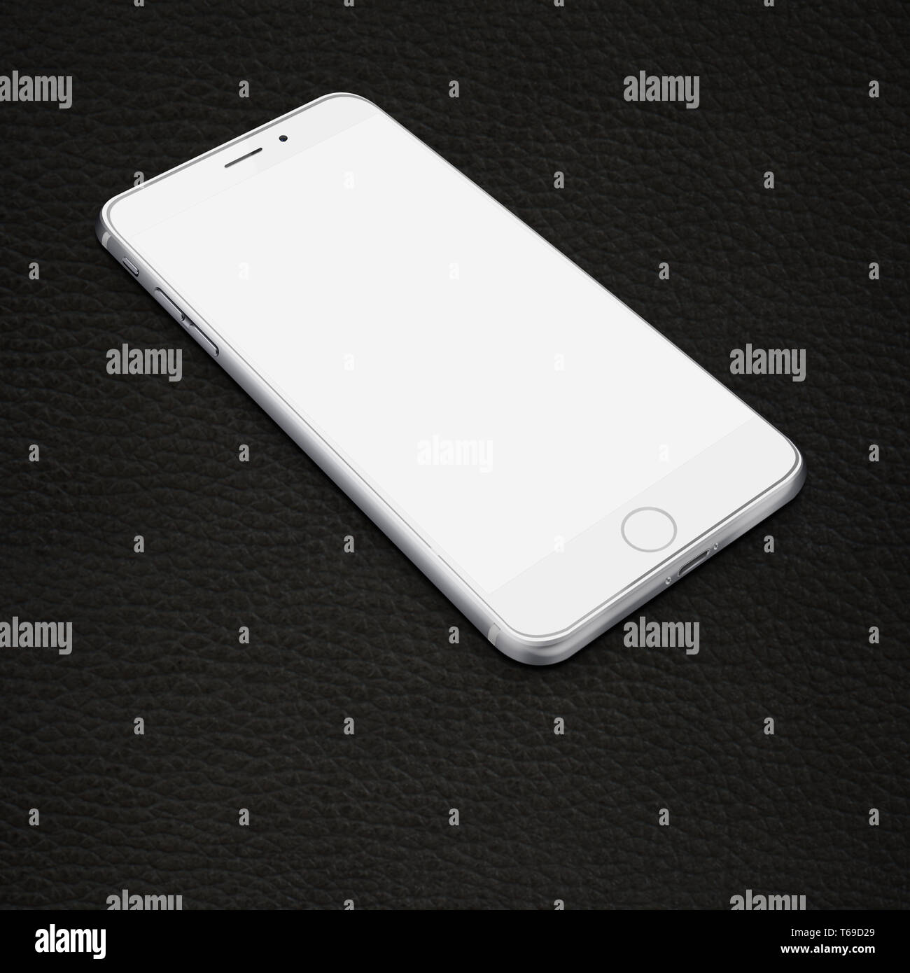 Realistic mobile phone Stock Photo - Alamy