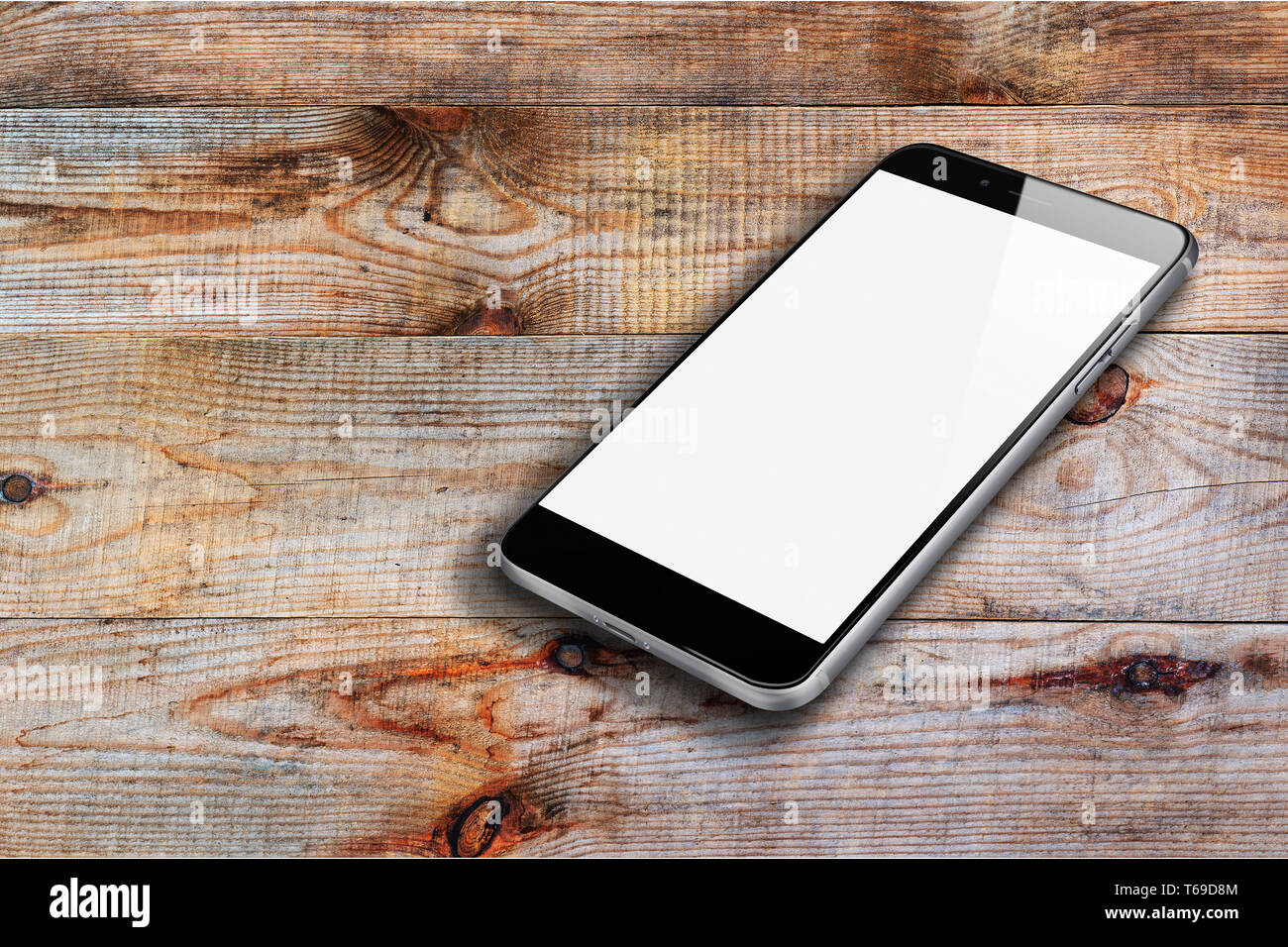 Realistic mobile phone Stock Photo - Alamy