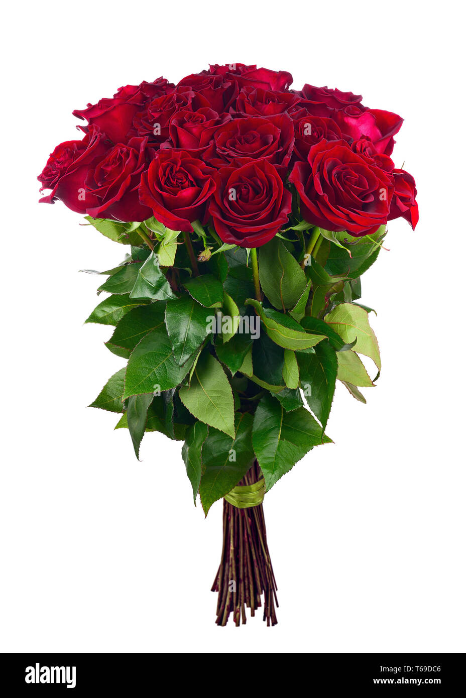 Dark Red Rose Bouquet