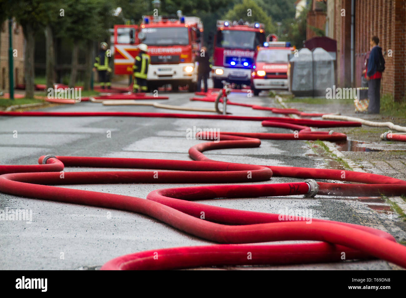 German Fire Brigade High Resolution Stock Photography and Images - Alamy