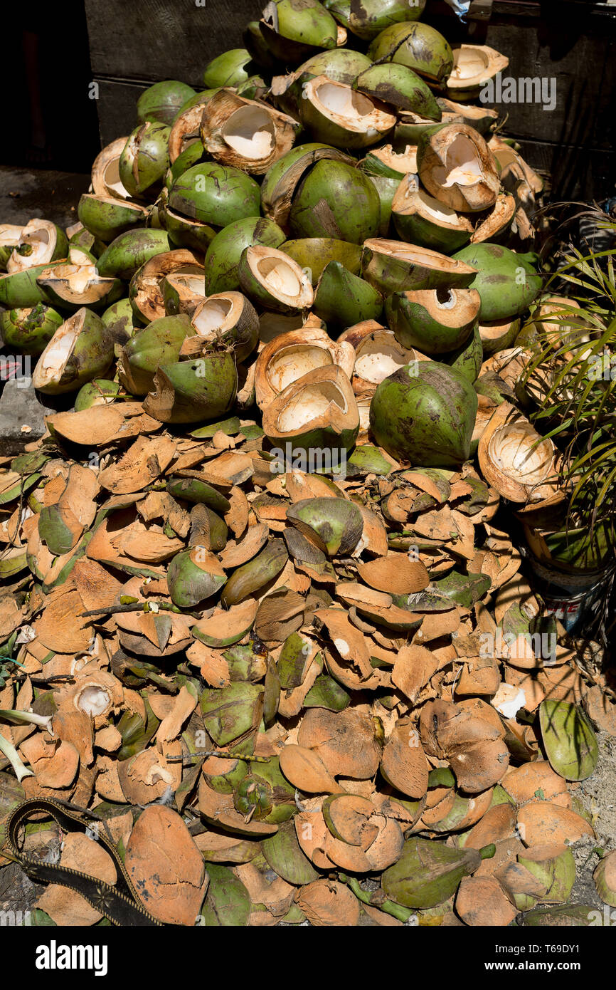 Empty Coconut Shell High Resolution Stock Photography and Images - Alamy