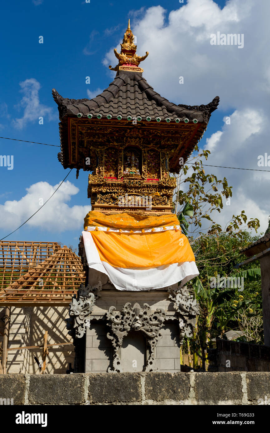 Small Hindu Temple, Bali Stock Photo - Alamy