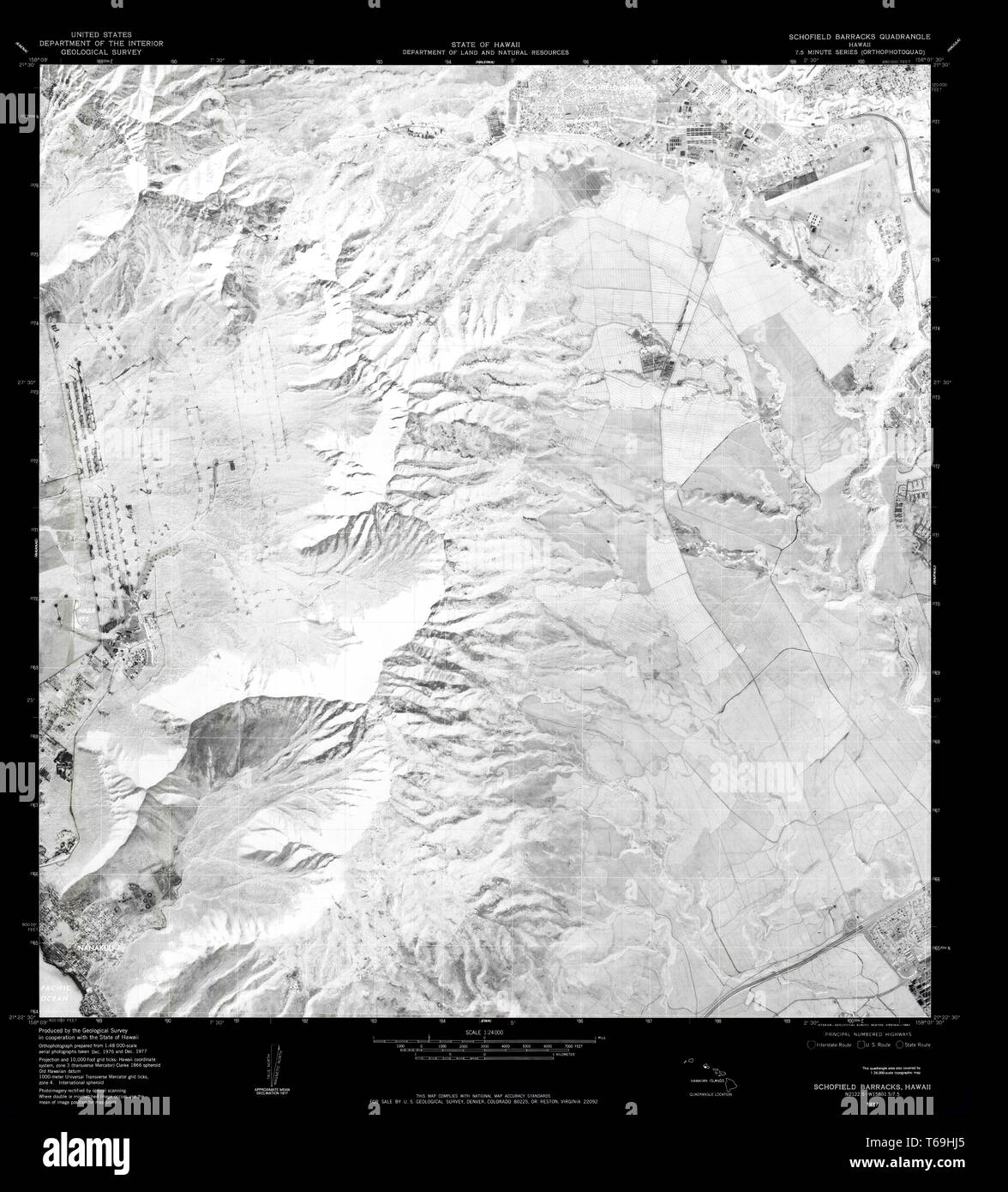 Map of schofield hi-res stock photography and images - Alamy