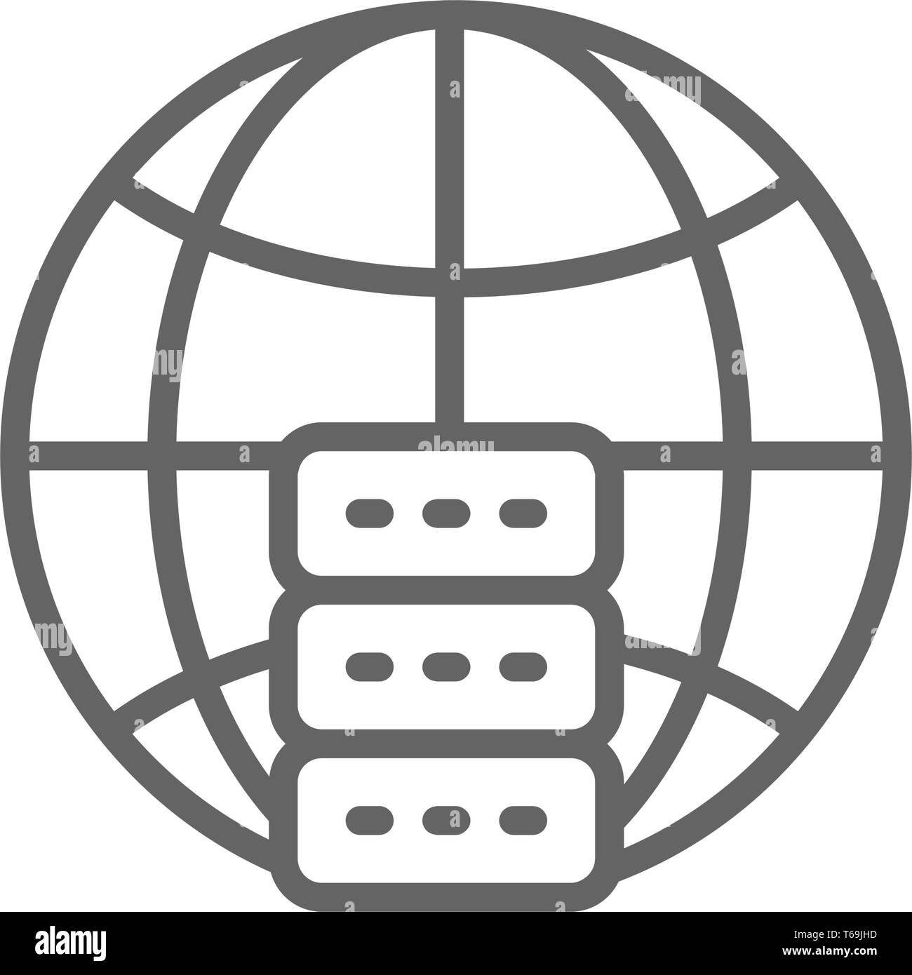 It data centre Stock Vector Images - Alamy