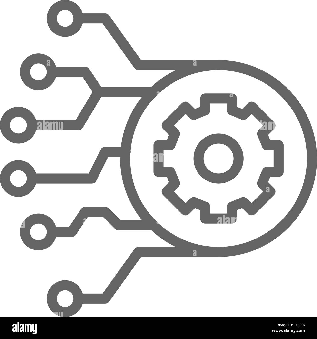 Computer circuit board linear hi-res stock photography and images - Alamy