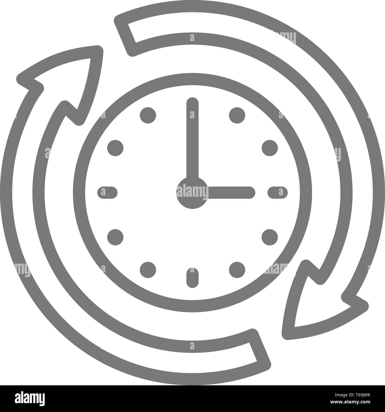 24 hour cycle Stock Vector Images - Alamy