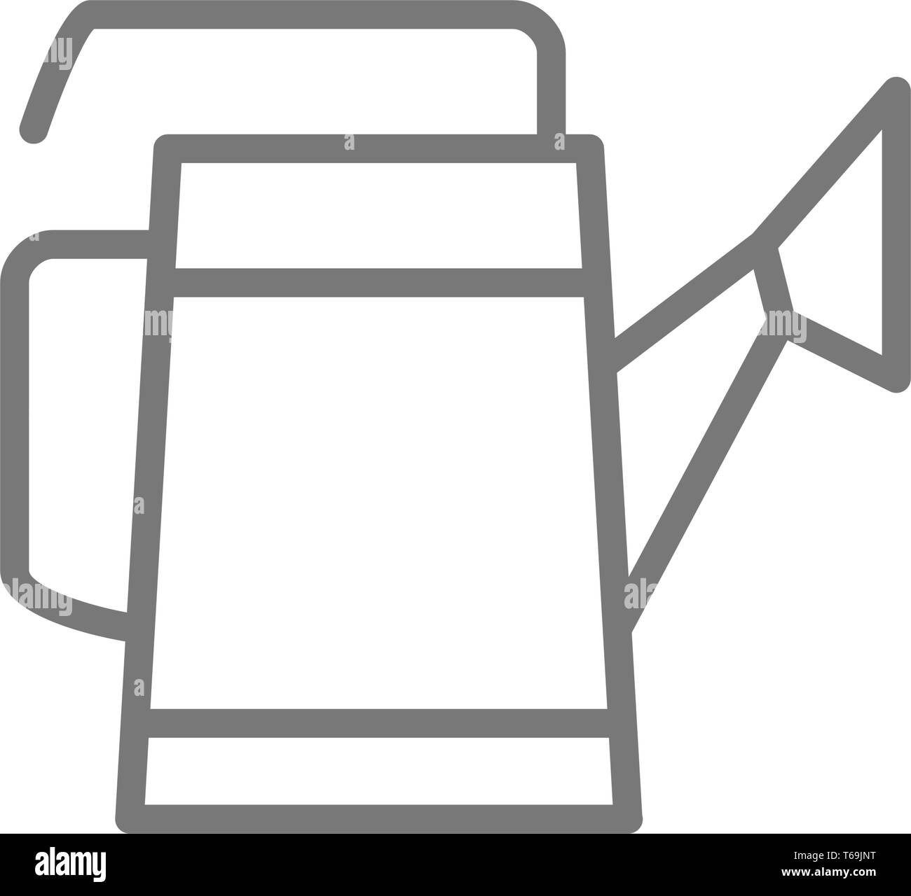 Watering house plant Black and White Stock Photos & Images - Alamy