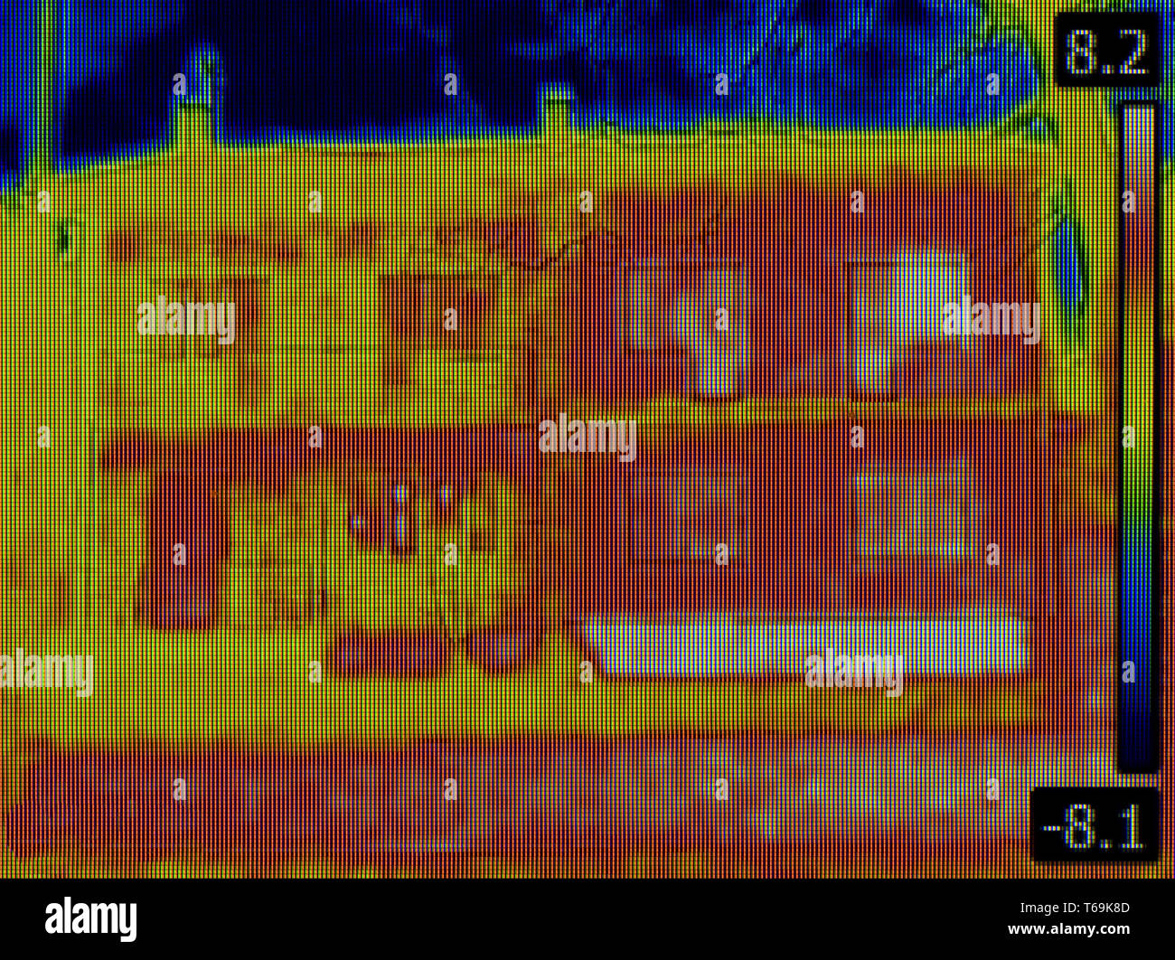 Thermogram house hi-res stock photography and images - Alamy