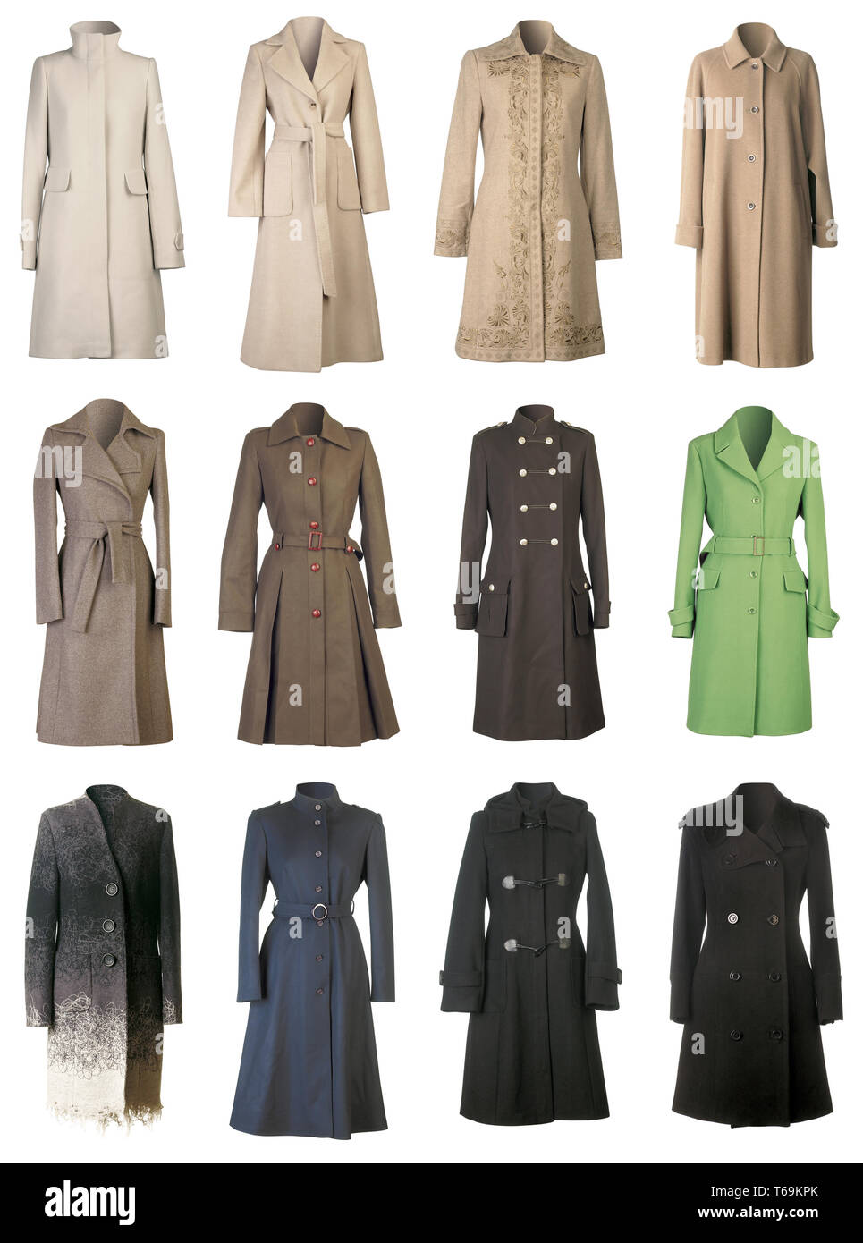 Set of coats hi-res stock photography and images - Alamy