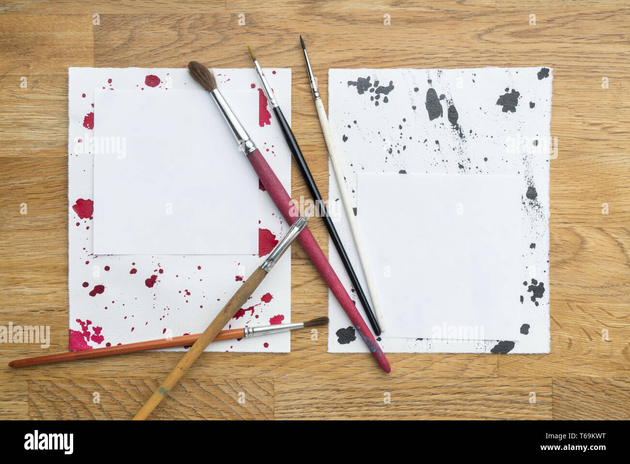 Spot blood on old paper hi-res stock photography and images - Alamy