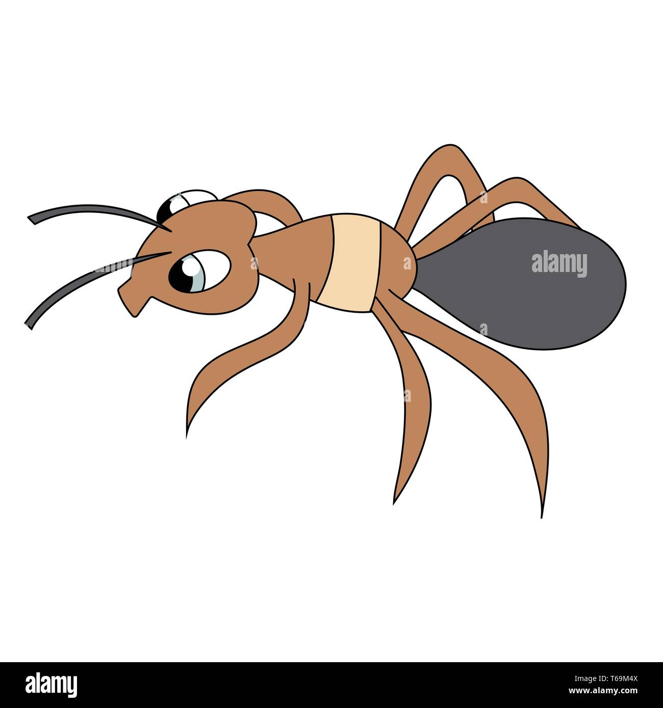 cute ant illustration. isolated stock vector illustration Stock Vector ...