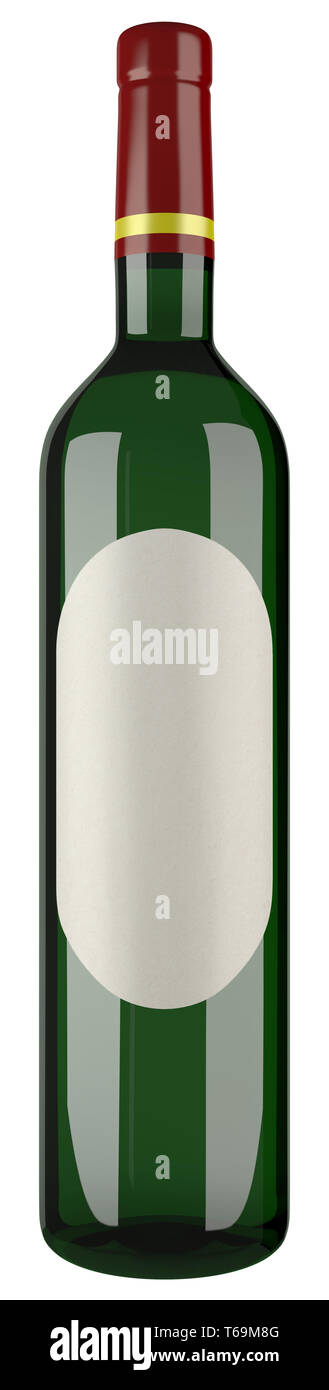 Wine Bottle Cutout Stock Photo - Alamy