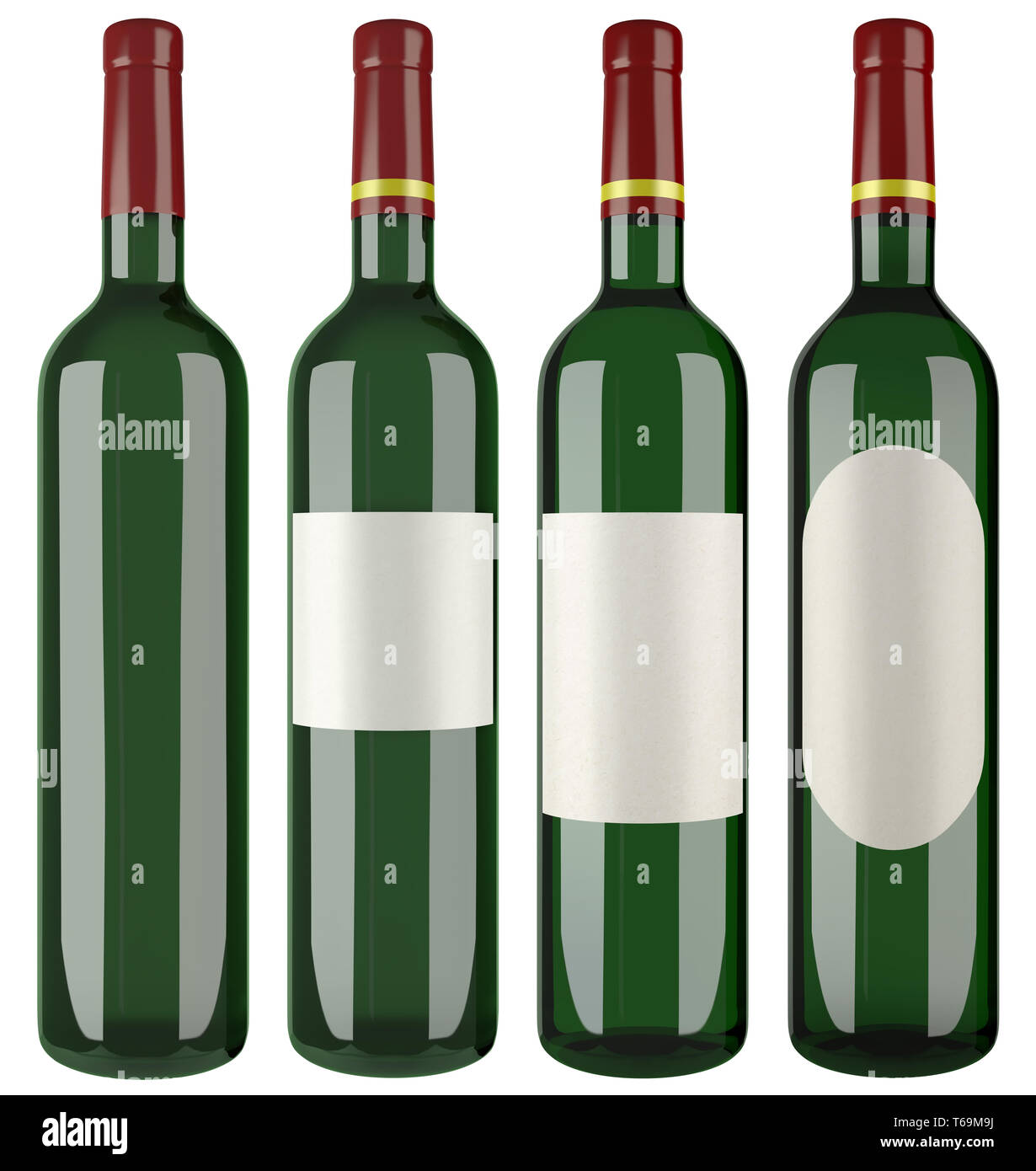 Wine Bottle Cutout Stock Photo - Alamy