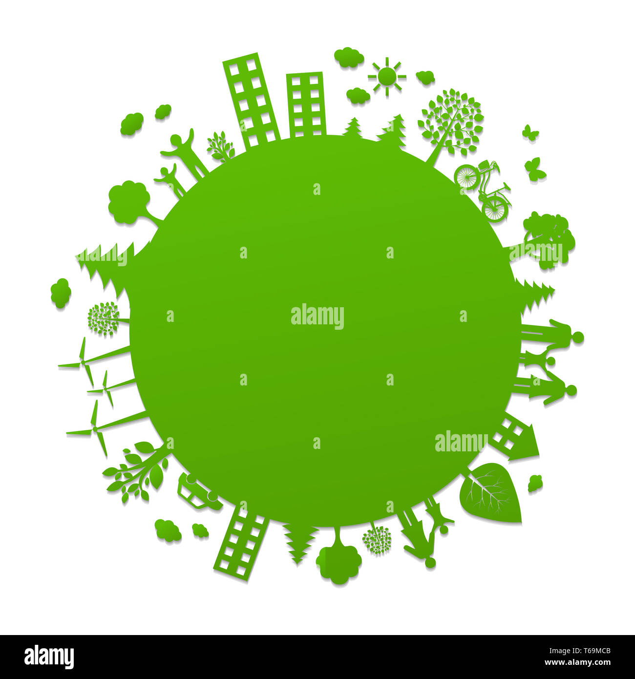 Planet ecosystem Cut Out Stock Images & Pictures - Alamy