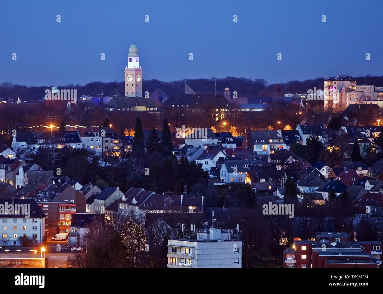 Town hall buer with tower hi-res stock photography and images - Alamy