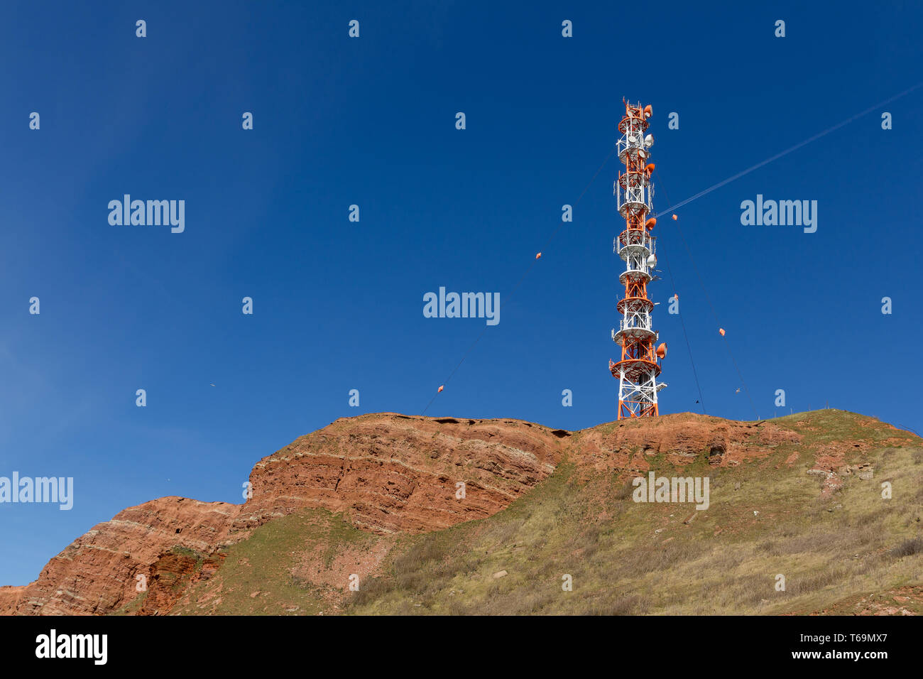 Beautiful shot radio tower hi-res stock photography and images - Alamy