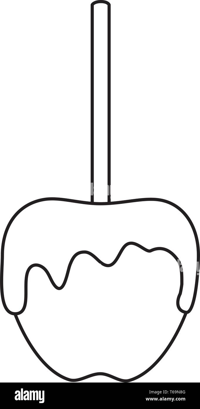 candy apple sweet icon Stock Vector Image & Art - Alamy