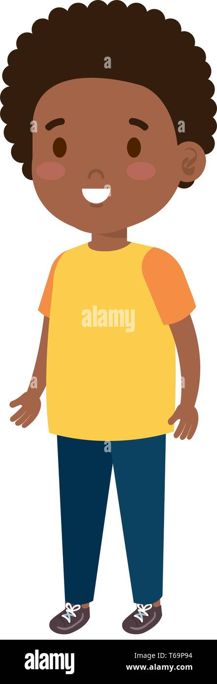 little african boy kid character Stock Vector Image & Art - Alamy