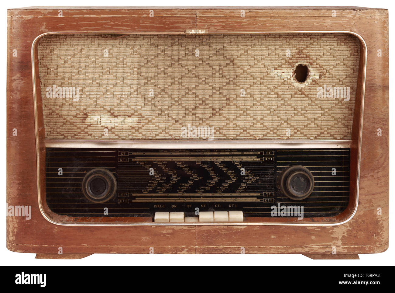 Old radio cutout hi-res stock photography and images - Alamy