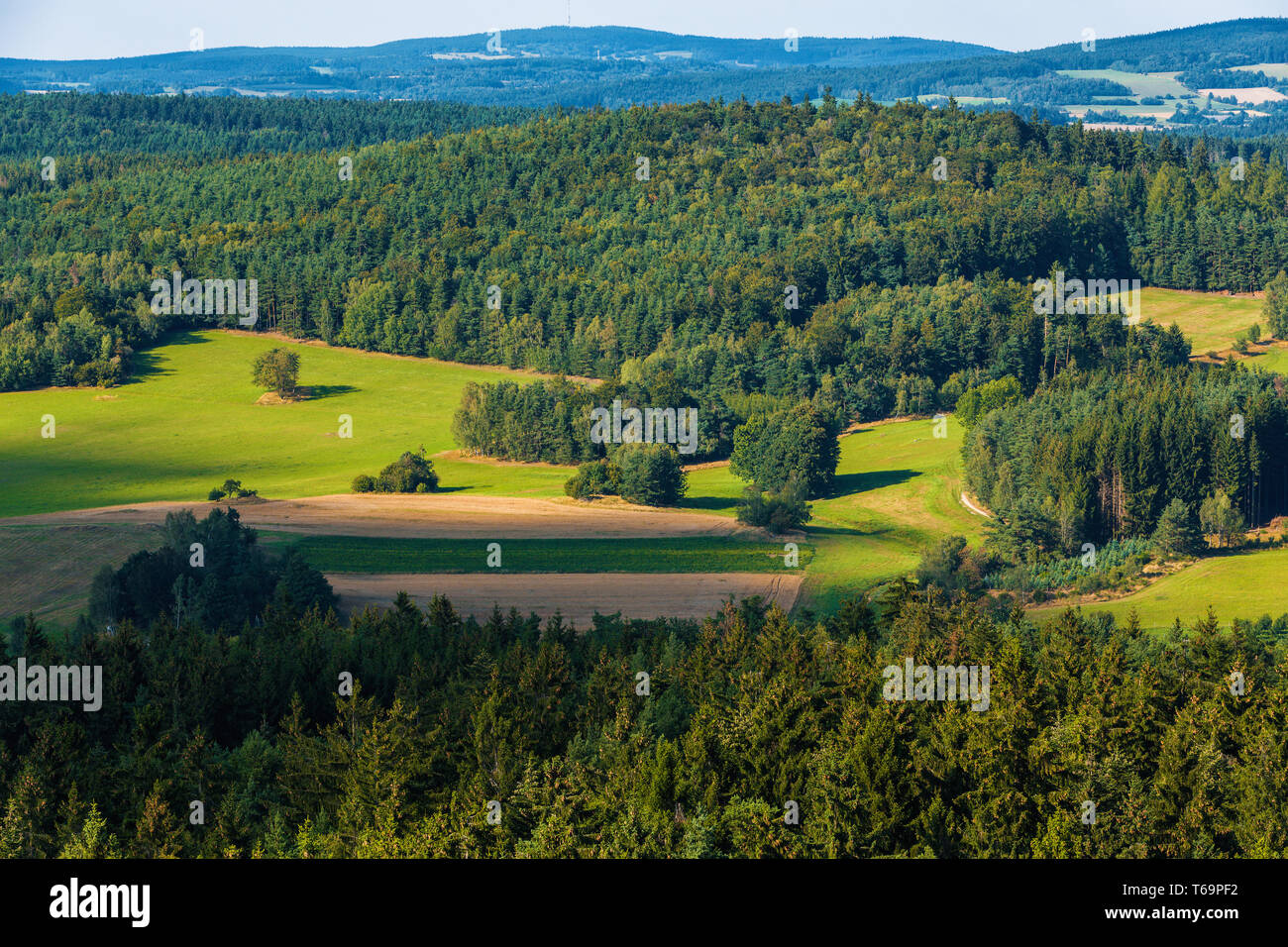czech landscape known as Czech Canada Stock Photo - Alamy