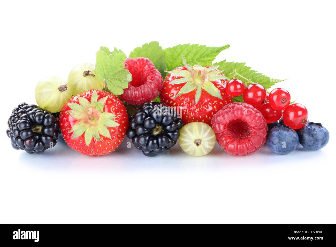 Different Fruits Background Photo Stock Photo - Alamy