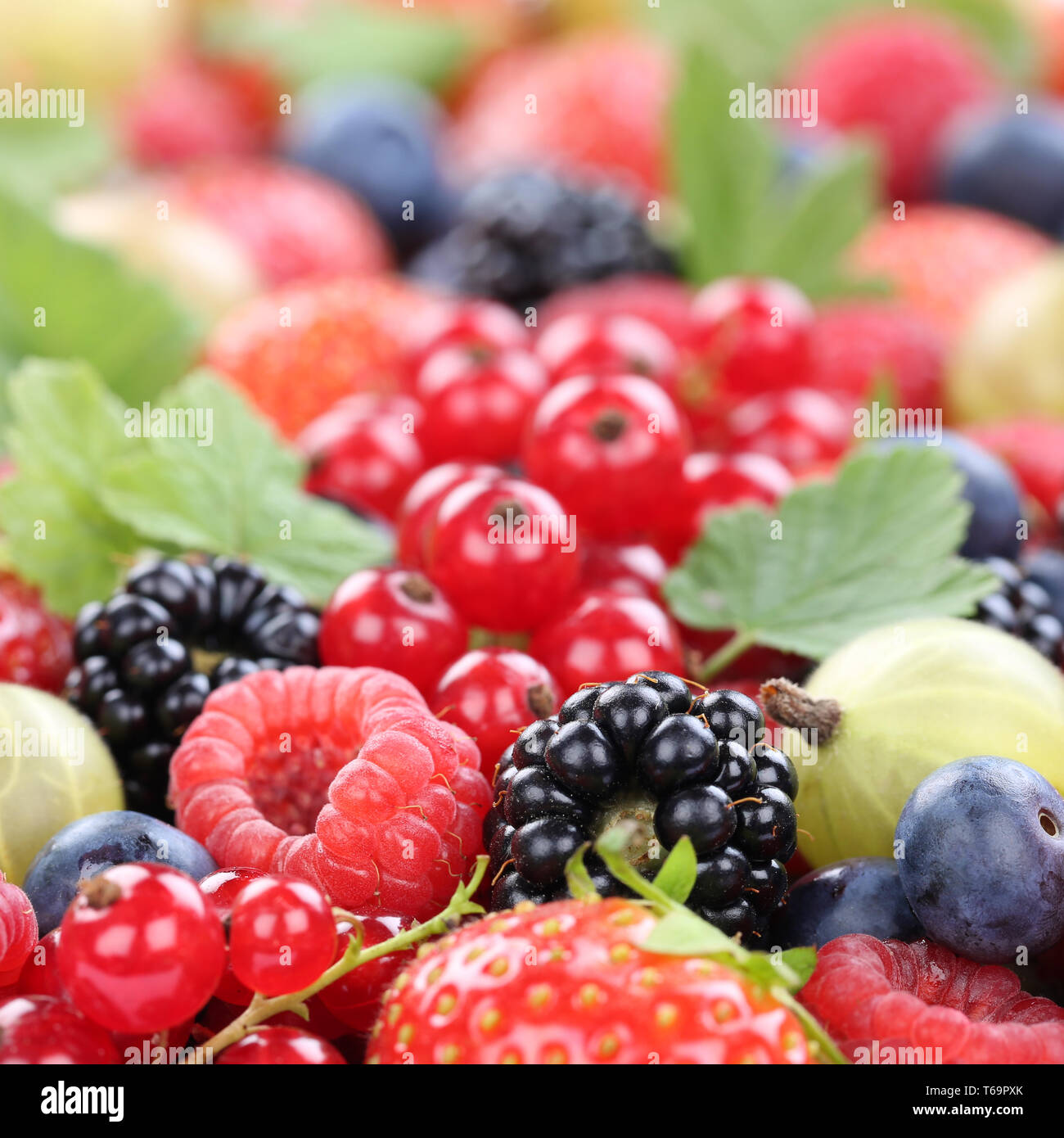 Different Fruits Background Photo Stock Photo - Alamy