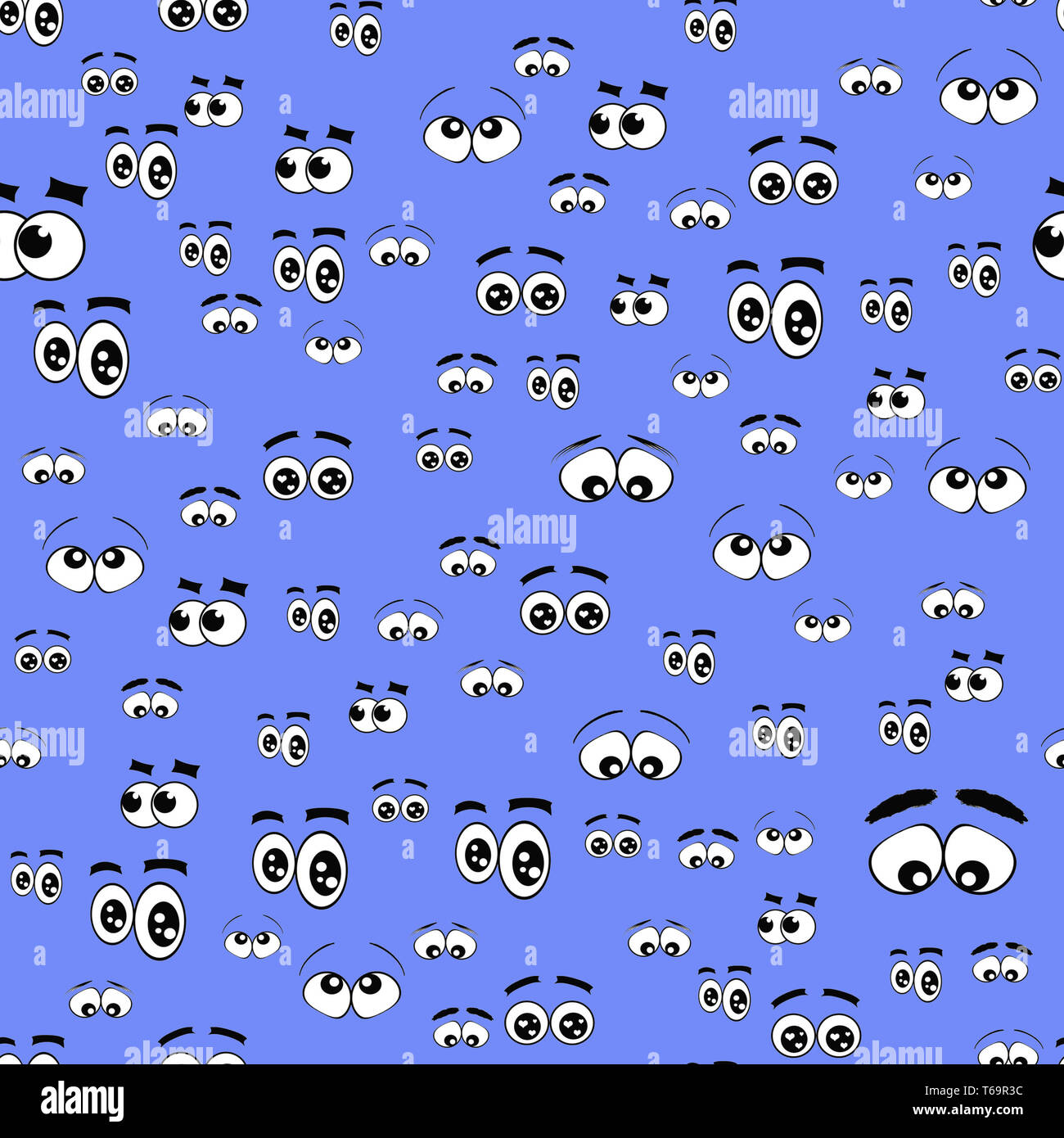 Seamless texture: Cartoons Stock Photo - Alamy