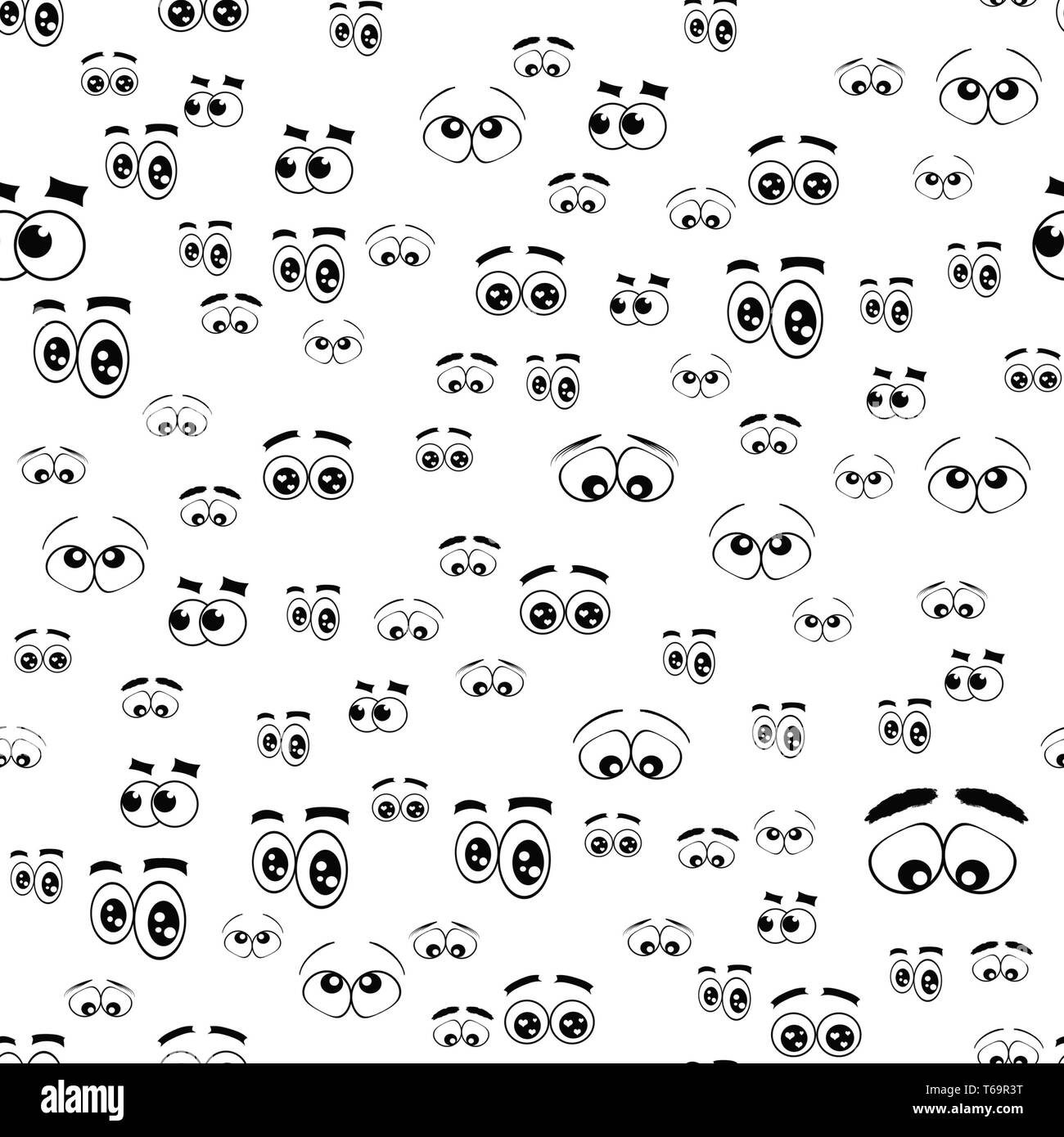 Seamless texture: Cartoons Stock Photo - Alamy