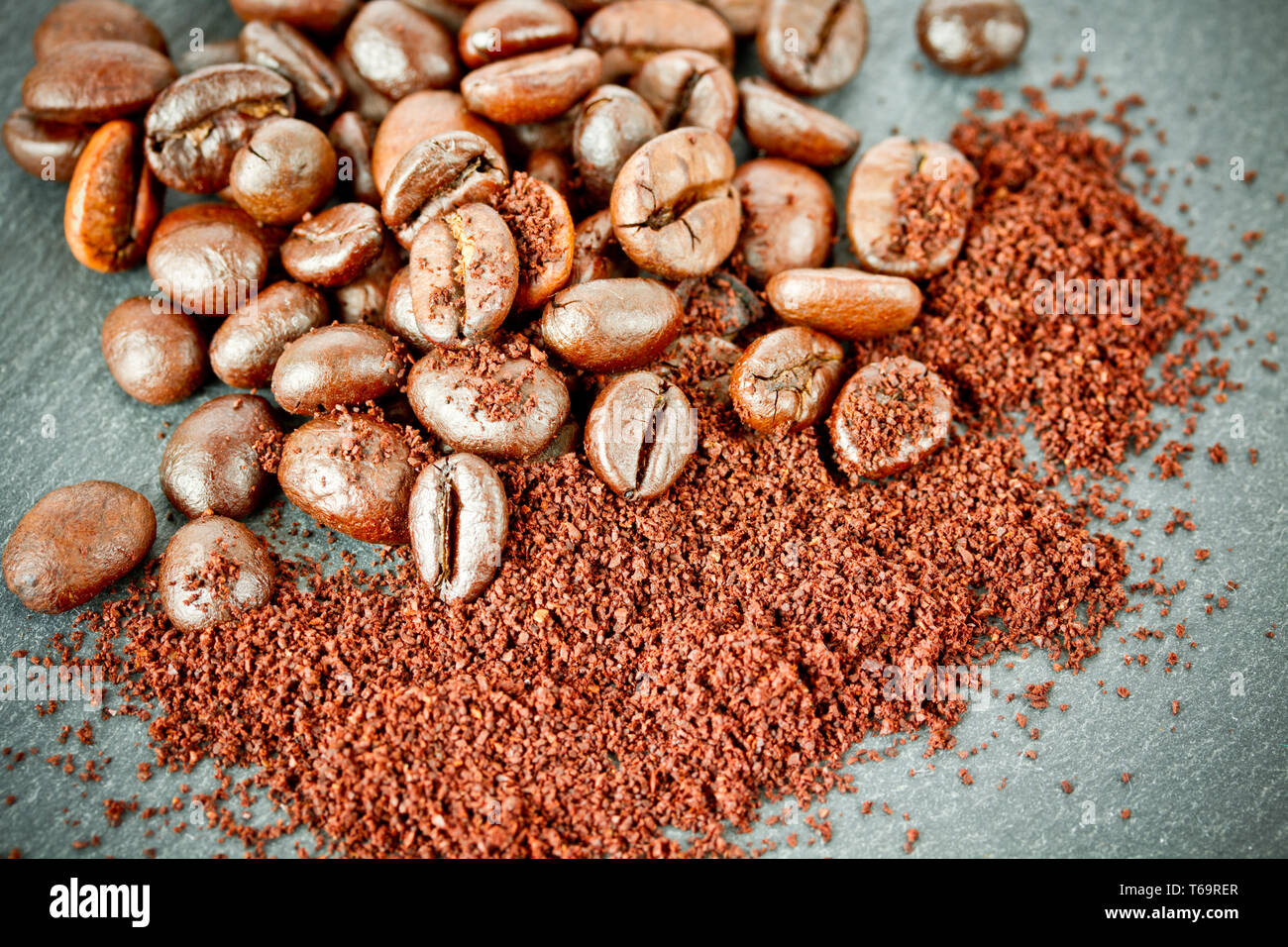 Coffee beans instant coffee hi-res stock photography and images - Alamy