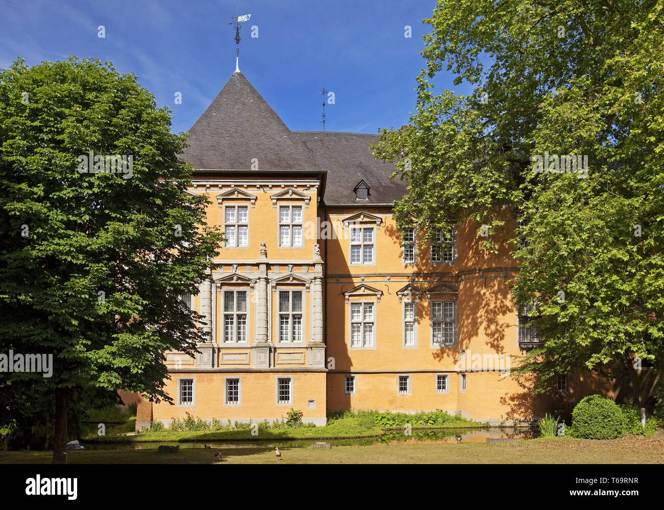 Schloss Rheydt, castle Rheydt, Moenchengladbach, Lower Rhine, North ...