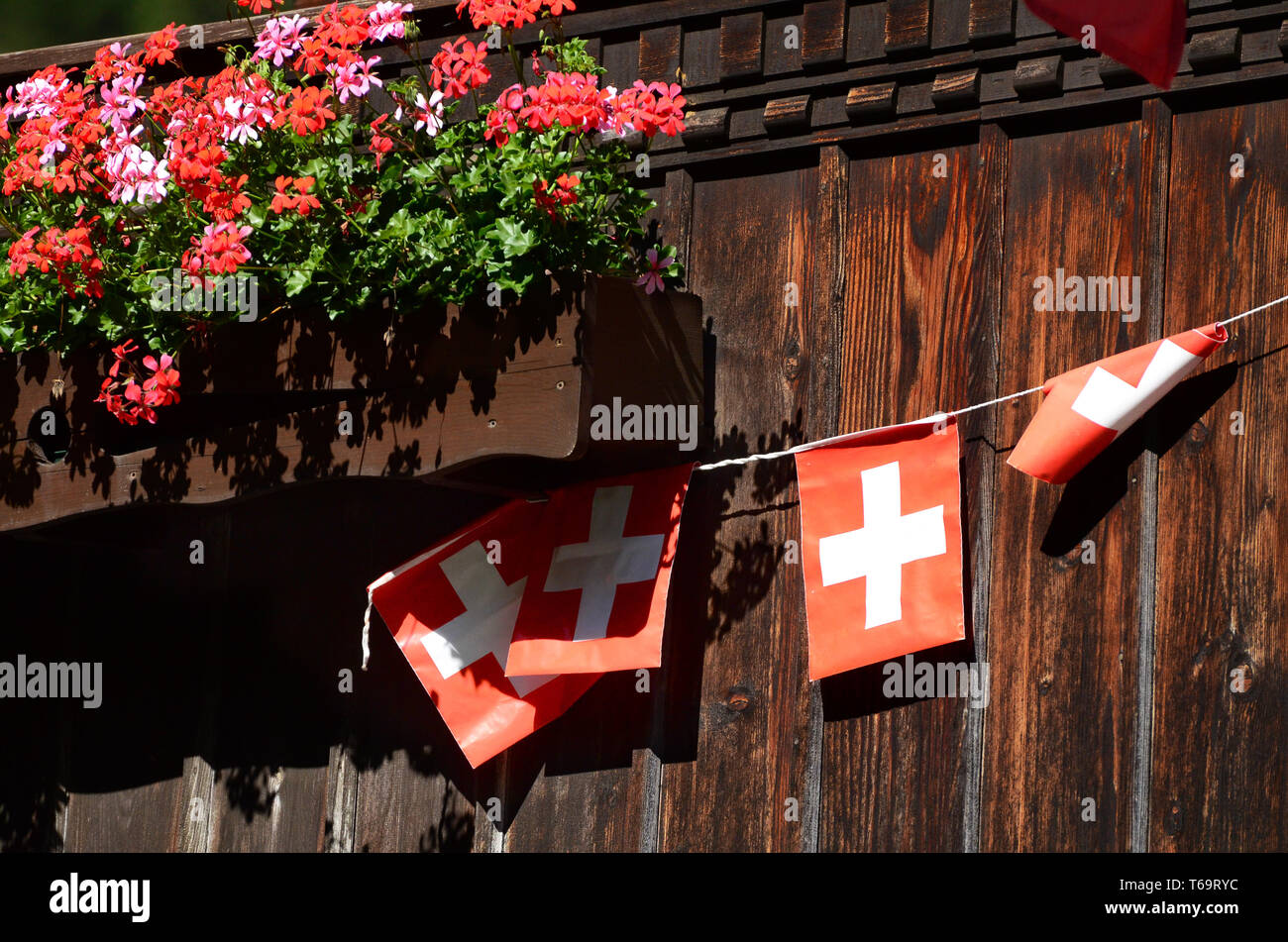 Traditional swiss village hi-res stock photography and images - Alamy
