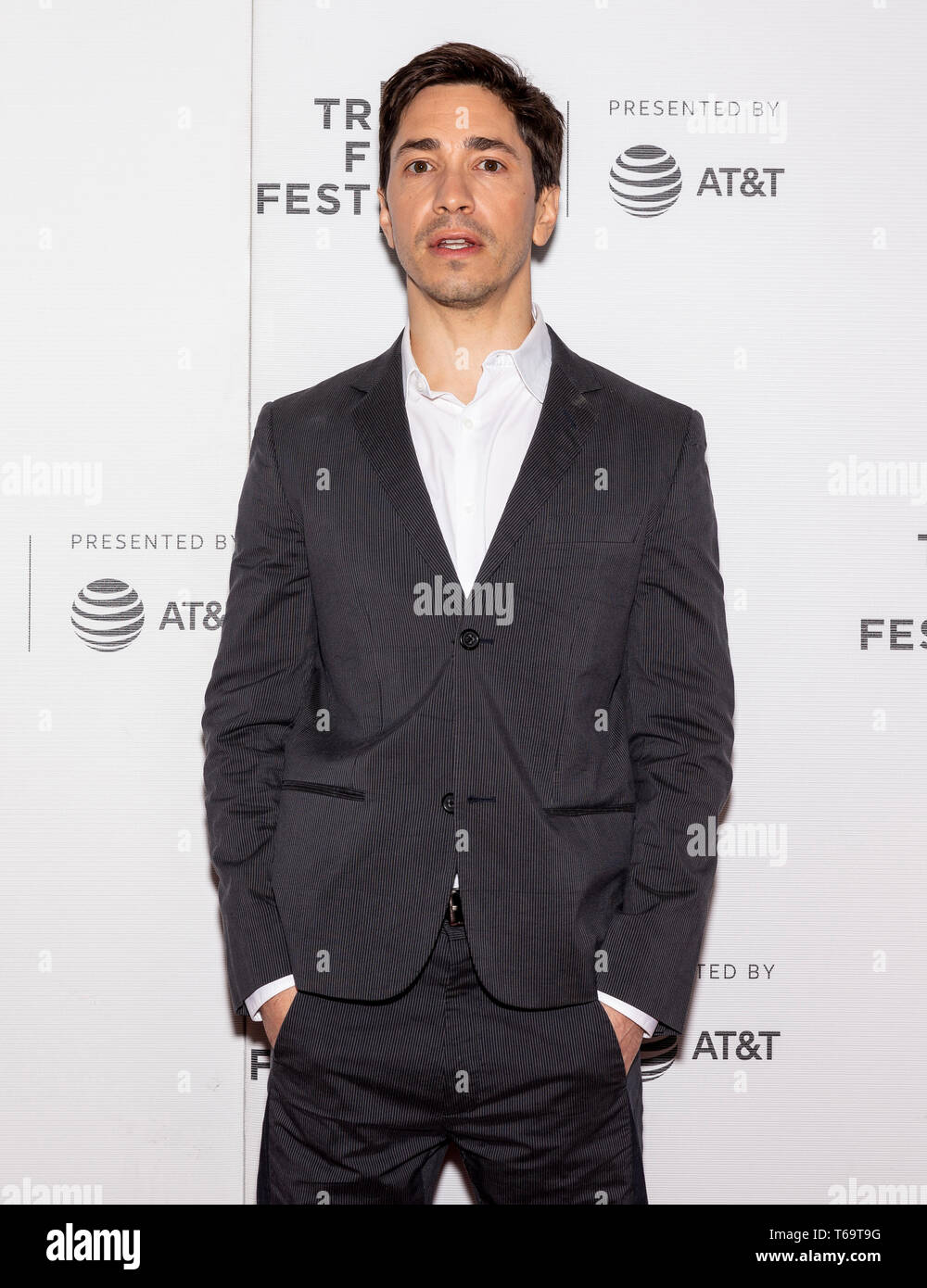 New York, NY - April 29, 2019: Justin Long attends the “Safe Spaces ...