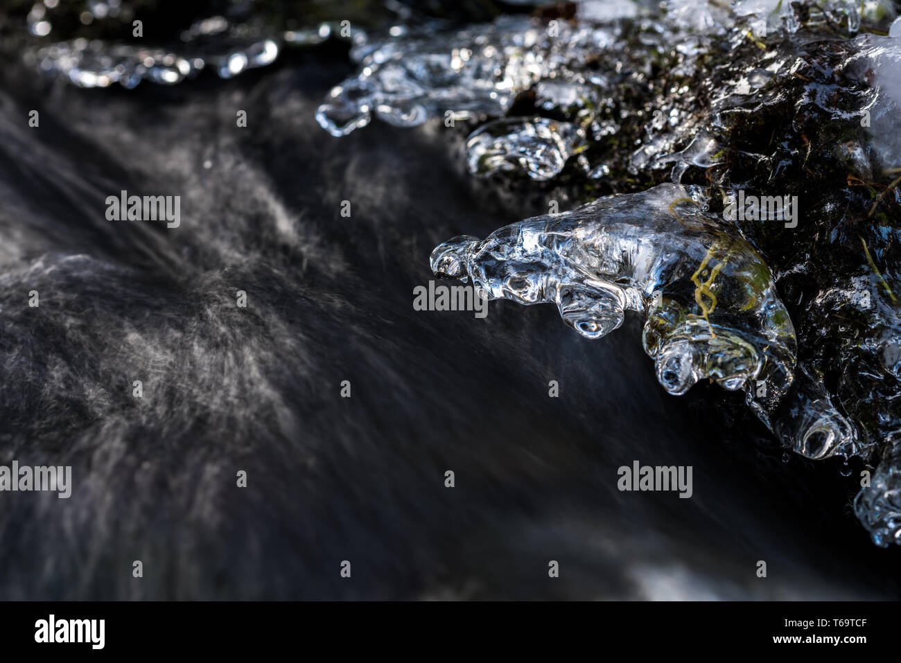 Stream and ice hi-res stock photography and images - Alamy