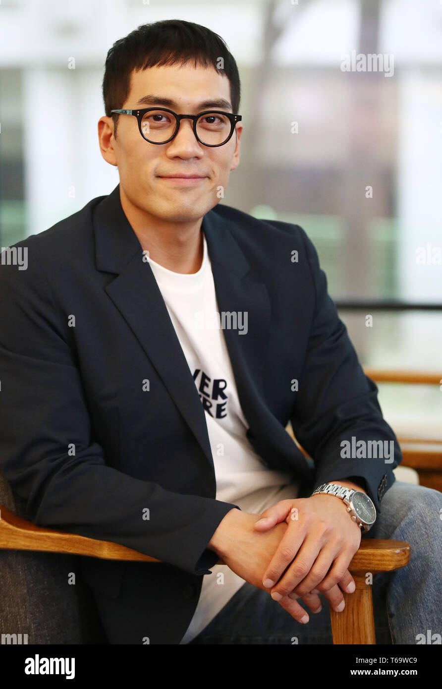 30th Apr, 2019. S. Korean actor Ahn Chang-hwan South Korean actor Ahn ...